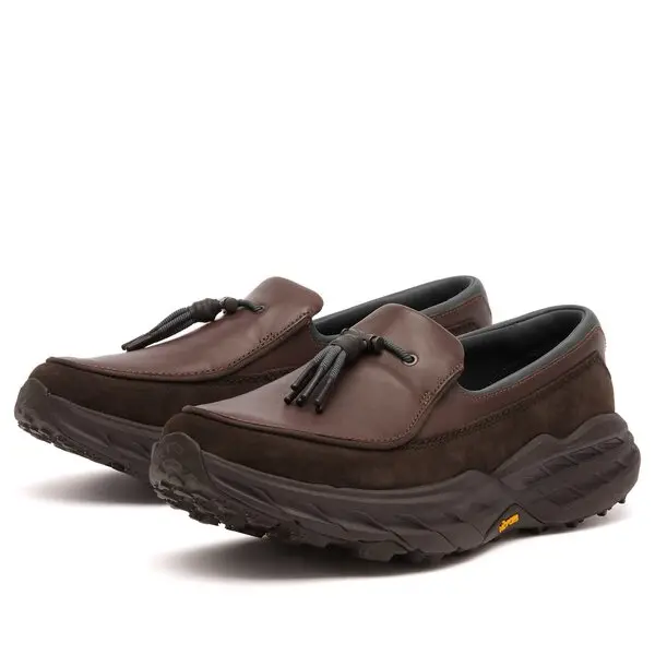 Hoka One One U Speed Loafer - Walnut/Cast Iron | Editorialist